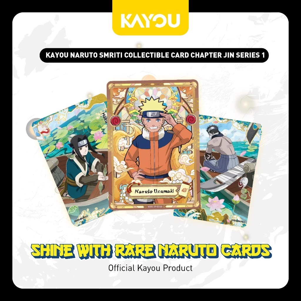 KAYOU NARUTO SMRITI COLLECTIBLE CARD CHAPTER JIN SERIES 1 - Blokees ...